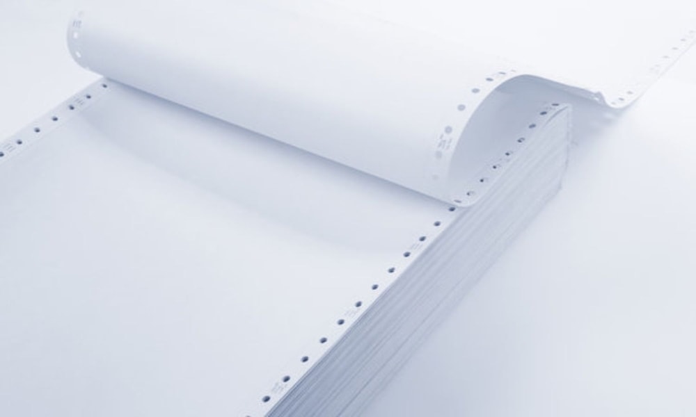 Mengenal Kertas Continuous Form 1 Ply dan Fungsinya