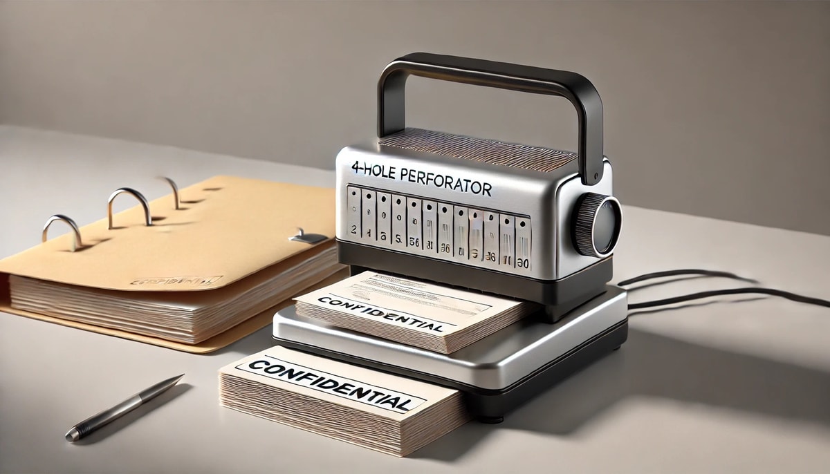 Perforator untuk Kantor - Panduan Lengkap Sejarah, Jenis, dan Fungsinya
