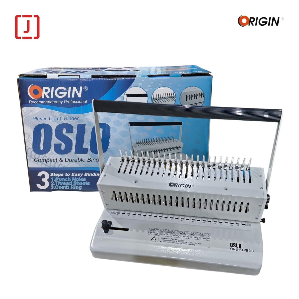 Promo Origin Oslo F4 - Mesin Jilid Spiral Plastik
