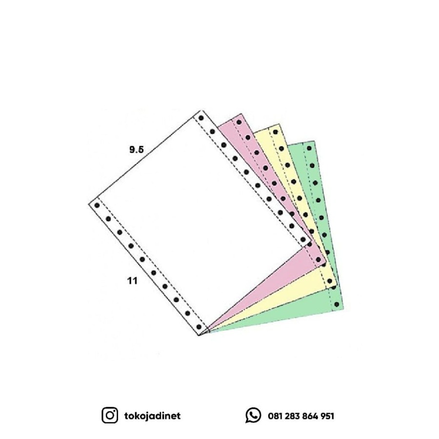 Epsilon Continuous Form 9 1/2 x 11 4 Ply (K4) | Kertas Komputer