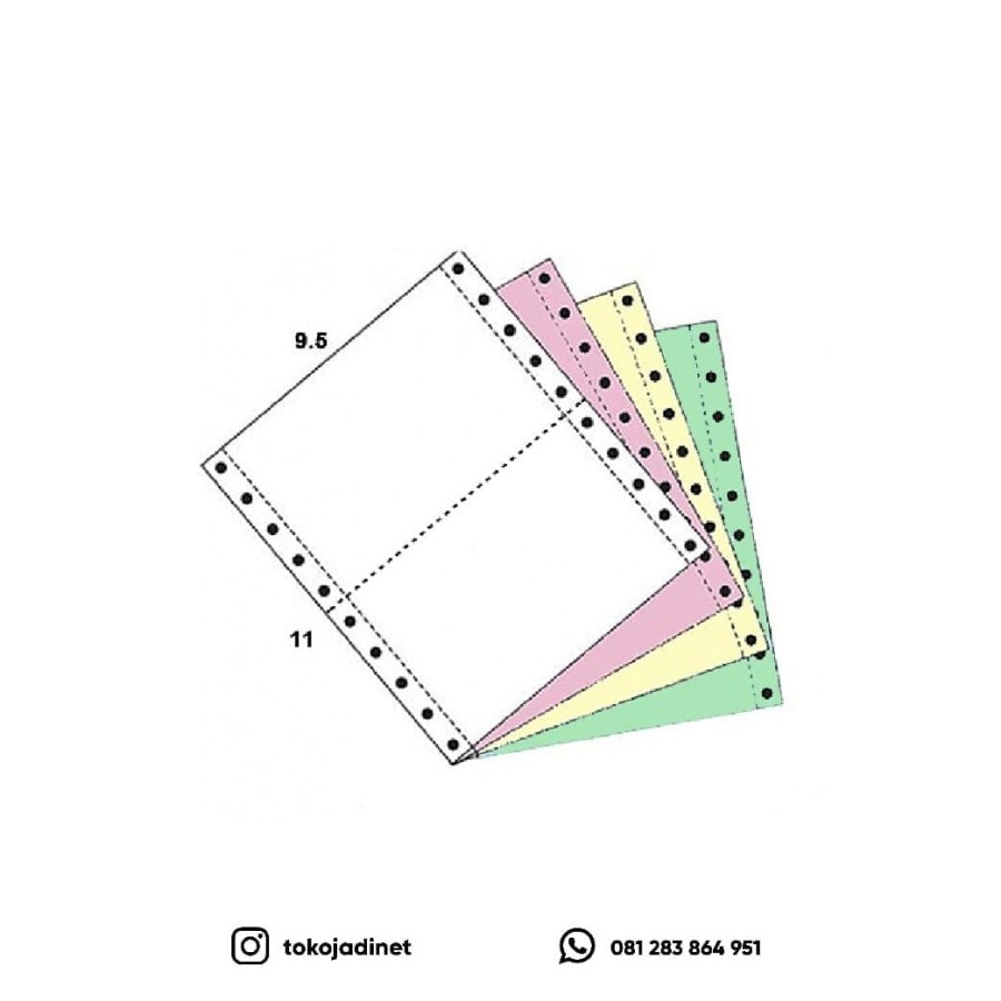 Epsilon Continuous Form 9 1/2 x 11 : 2 4 Ply (K4 : 2)