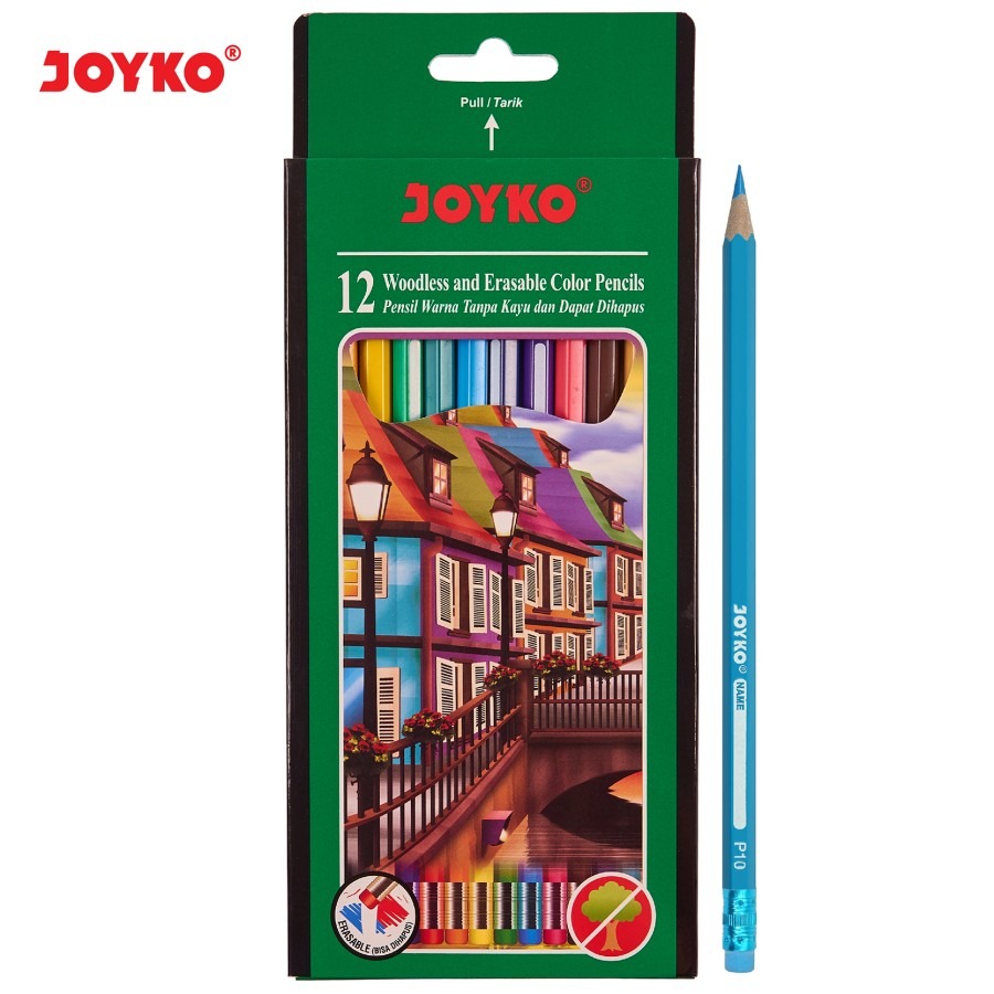Jual Joyko Pensil Warna 12 Color CP-109