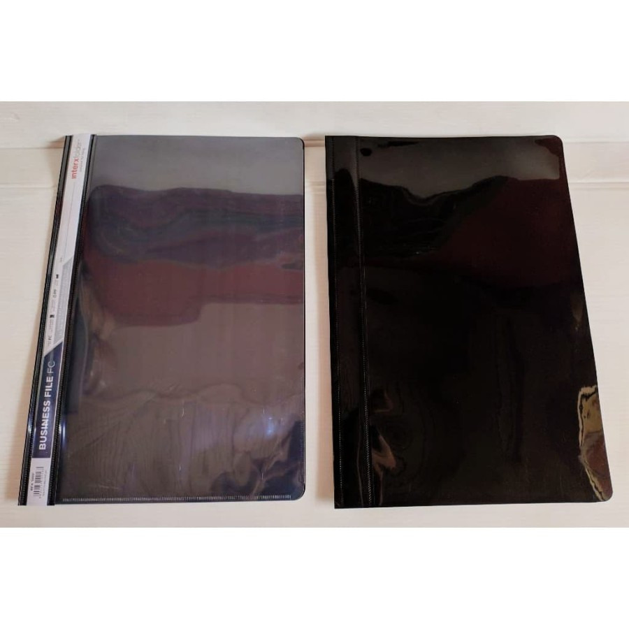 Inter X Folder Business File F4 - Hitam (Pak 12 Pcs)