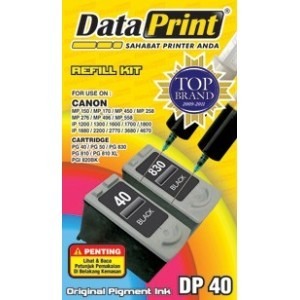 Tinta Suntik Dataprint Hitam DP40 - Printer CANON