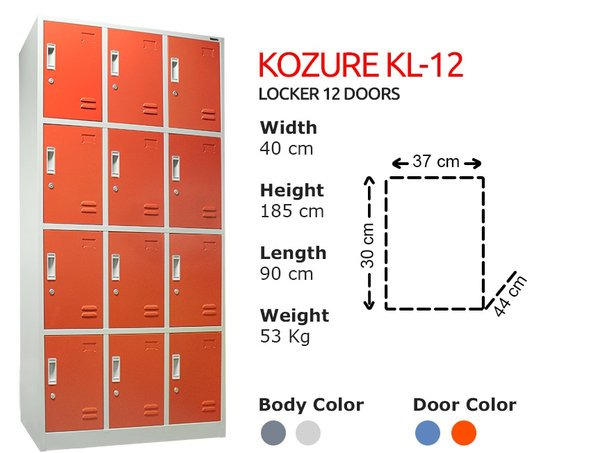 Jual Kozure lemari locker KL-12