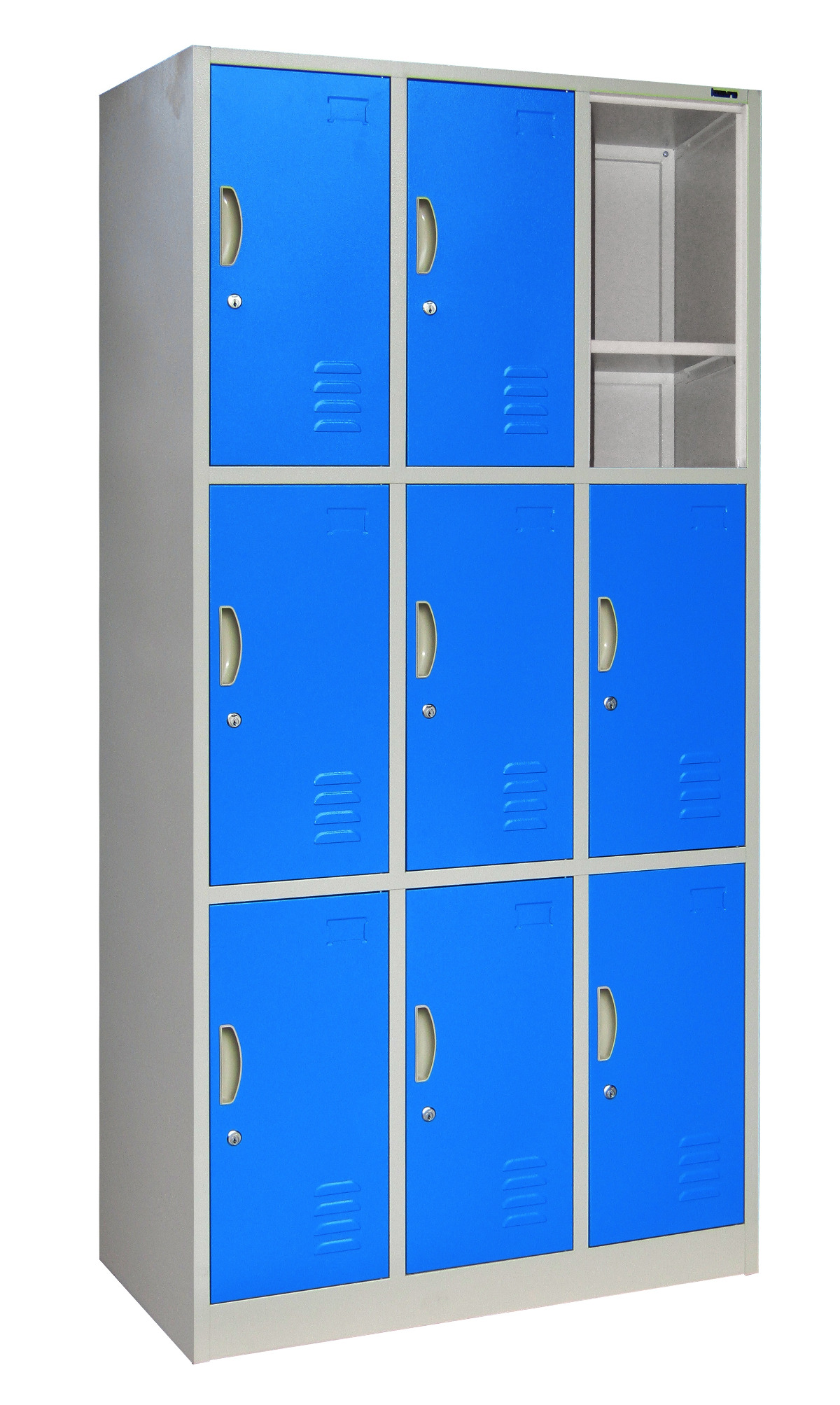 Lemari Penyimpanan - Locker Besi 9 Pintu Kozure KL-9