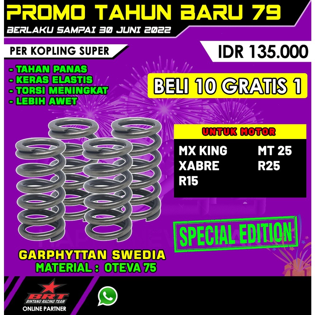 Per Kopling Super BRT Graphyttan Swedia Yamaha MX King/R15/Xabre/R25