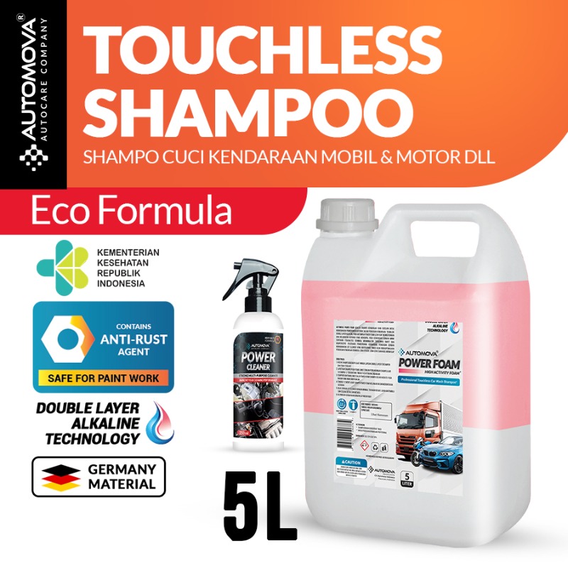 Power Foam 2 Layer Touchless Wash 5 Liter Bonus MPC 250 ml 1 pcs