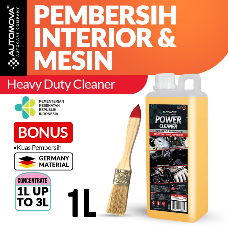 Power Cleaner 1 Liter Bonus Kuas 1 pcs