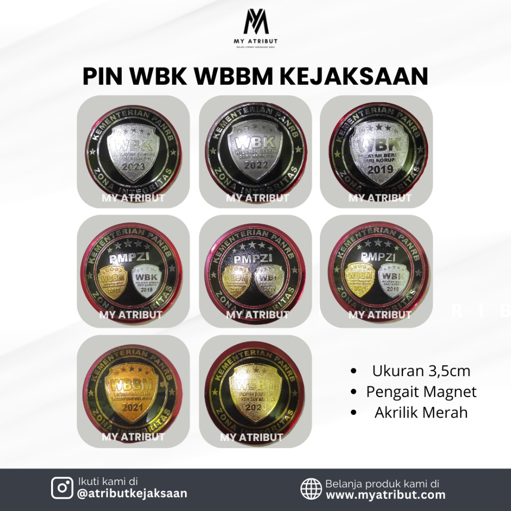 Pin WBK WBBM Kejaksaan Kementrian Panrb