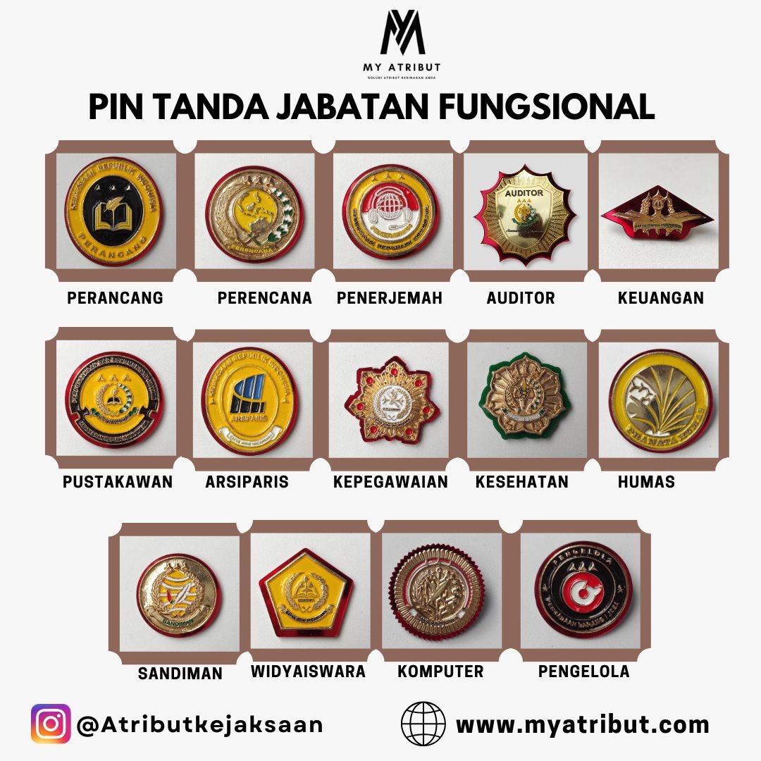 Pin Jabatan Fungsional Kejaksaan