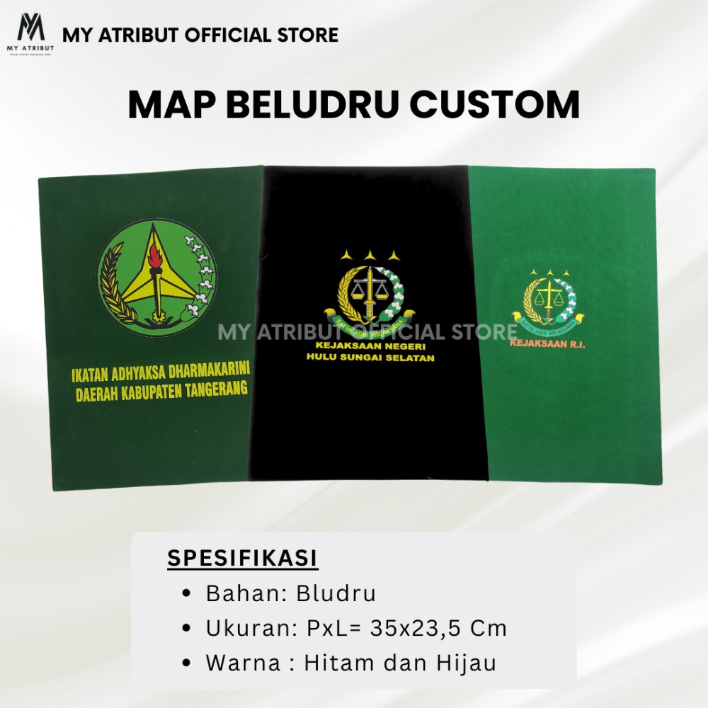 Map Beludru Kejaksaan Custom