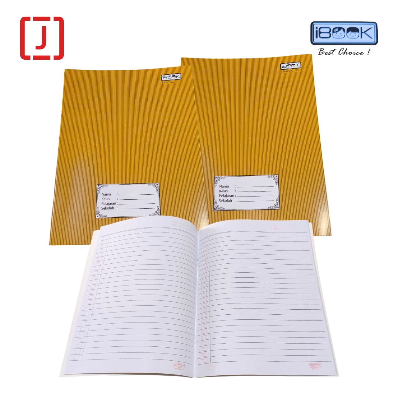 Jual buku tulis 38 lembar, cover coklat, 1 pack isi 10. Murah dan ...