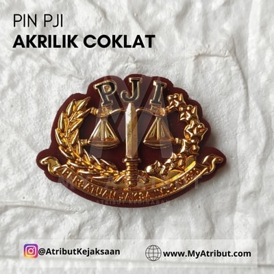 Pin Penembak Jaksa Akrilik