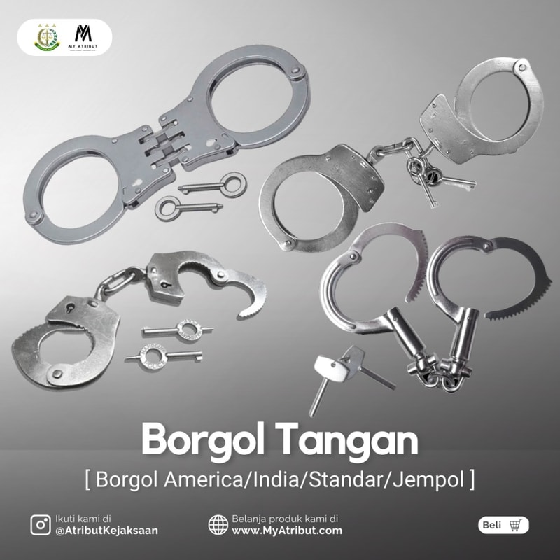 Borgol Tangan Atau Handcuff